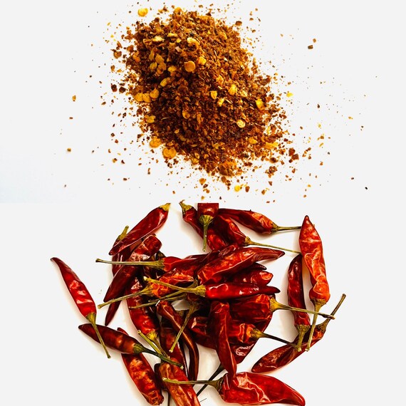 Organic Dried Cayenne Pepper Chili Pepper Flakes Dried Chili | Etsy
