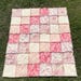 Handmade Pretty in Pink Rag Quilt - Etsy