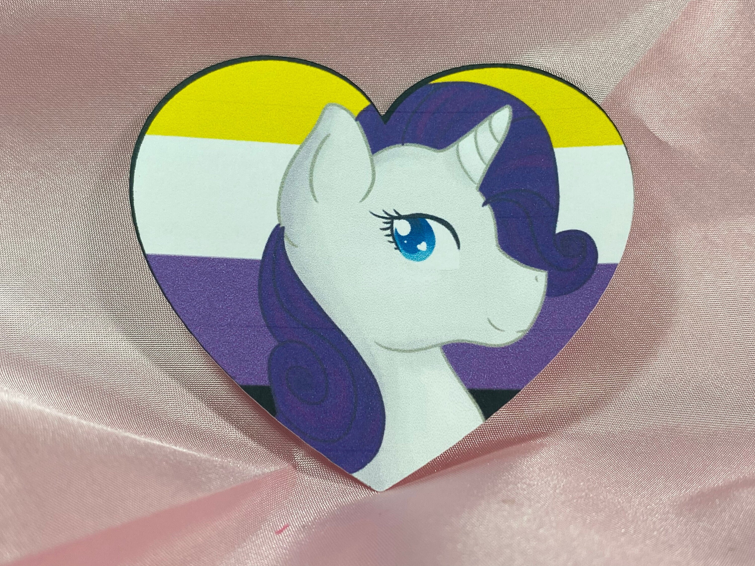 JUMBO Fanmade MLP Pride Stickers- Mane 6 - Etsy