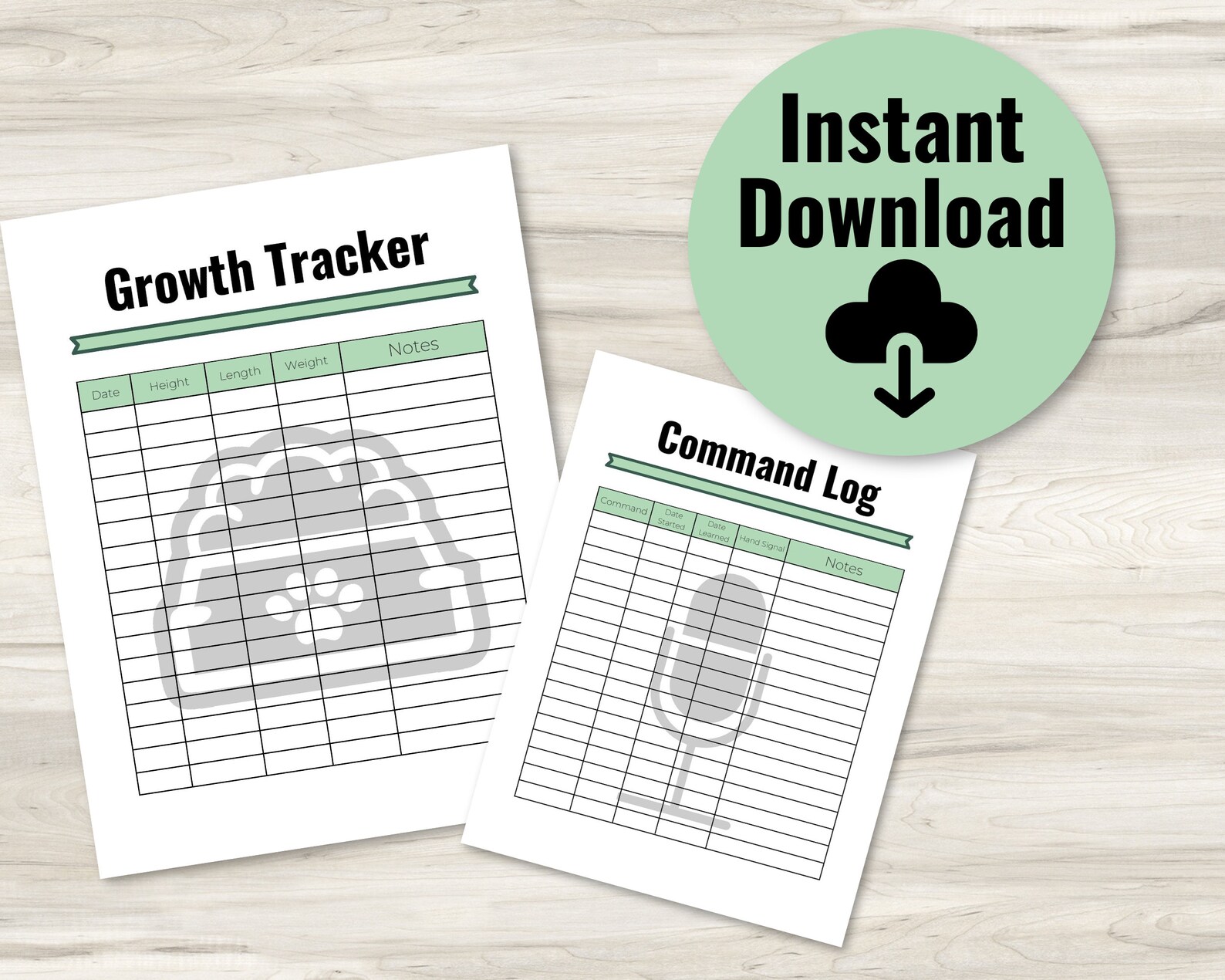 Pet Planner Printable Available in 4 Colors| Pet Binder, Pet Organizer ...