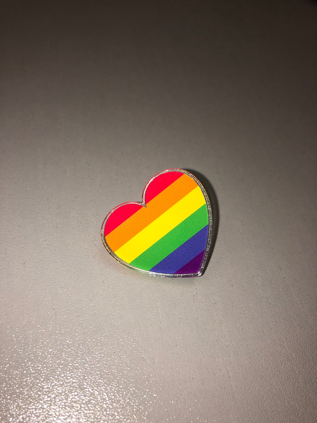 Heart Pride Flag - Etsy