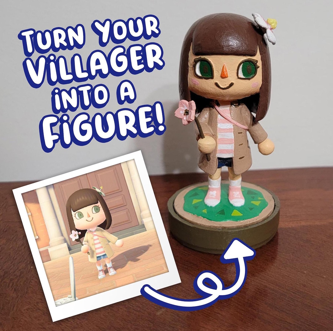 Custom Animal Crossing Villager Figure - Etsy