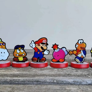 Custom Paper Mario Thiimbos - Etsy