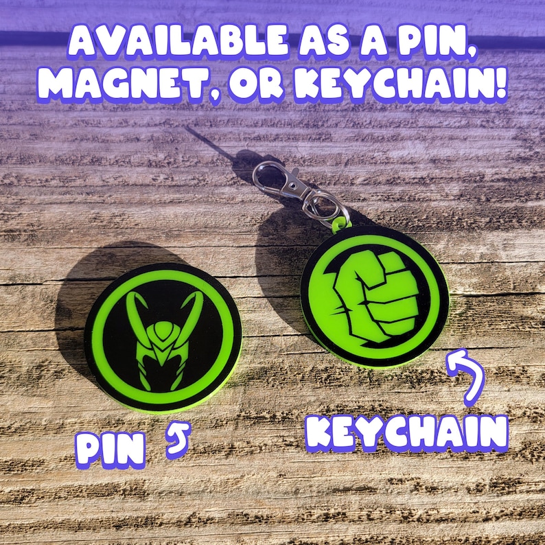 MR Keychains/pins/magnets - Etsy