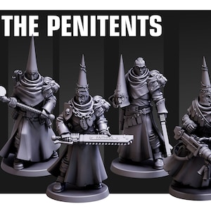 The Penitent Ones Squad: Red Pilgrim - Etsy