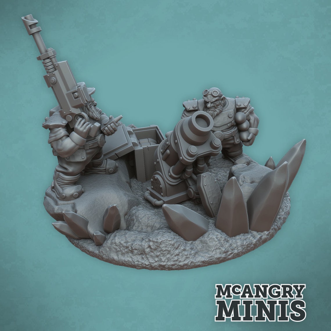 Dwarven Guard Heavy Weapons Teams - Etsy