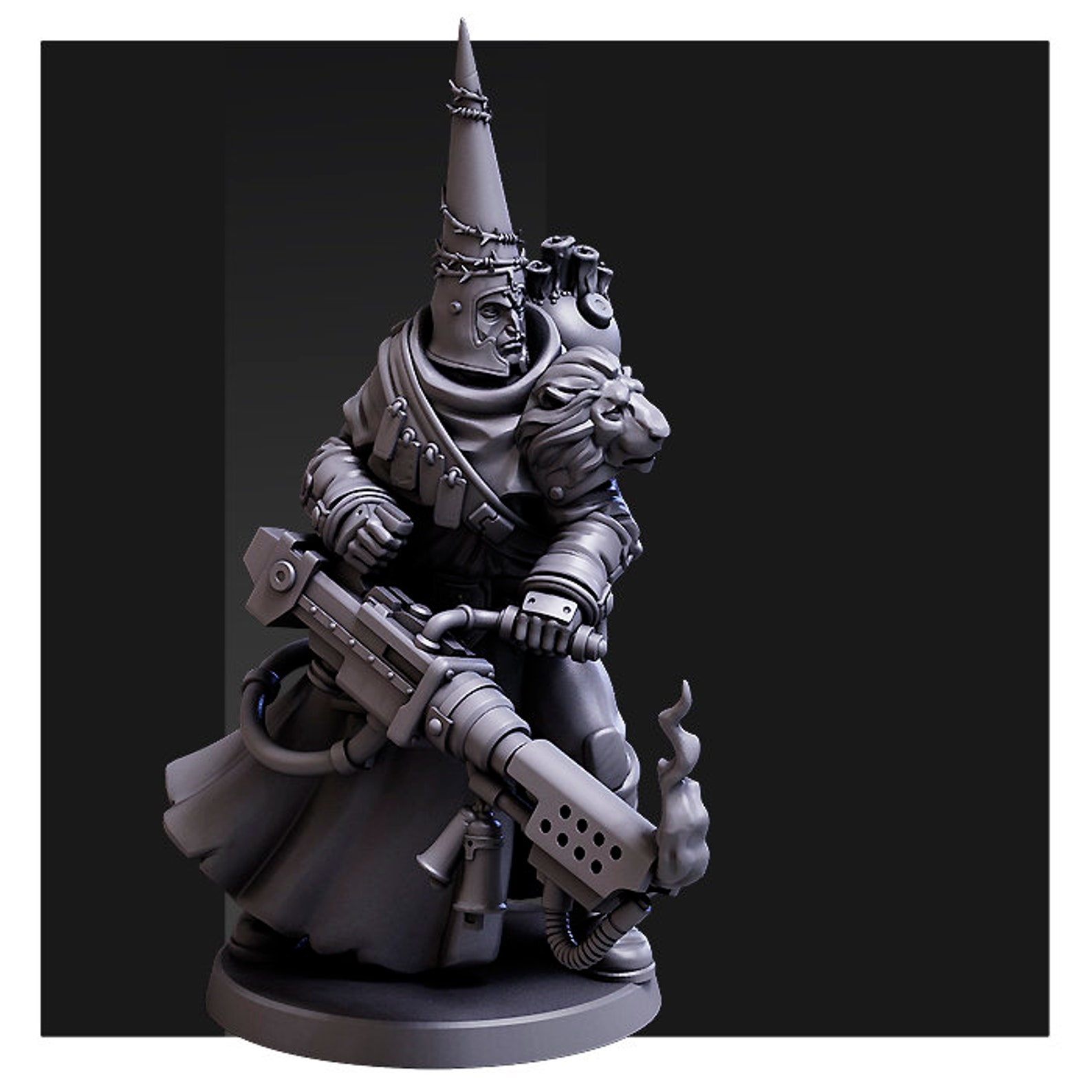 The Penitent Ones Squad: Red Pilgrim - Etsy