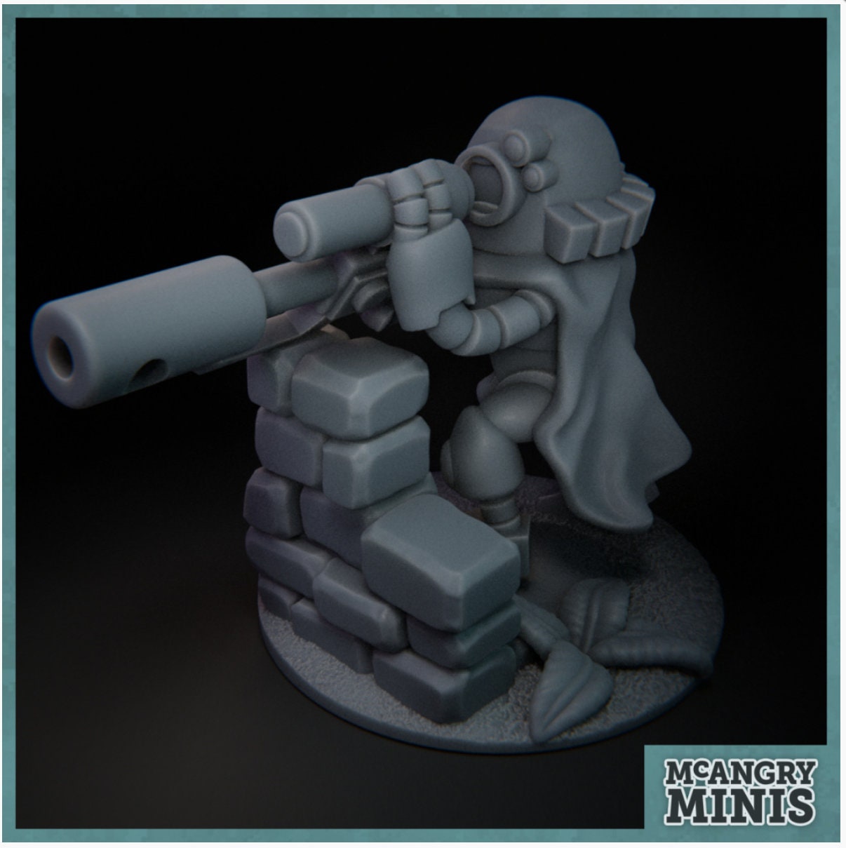 Ratty Wee Robots: Dwarven Guard - Etsy