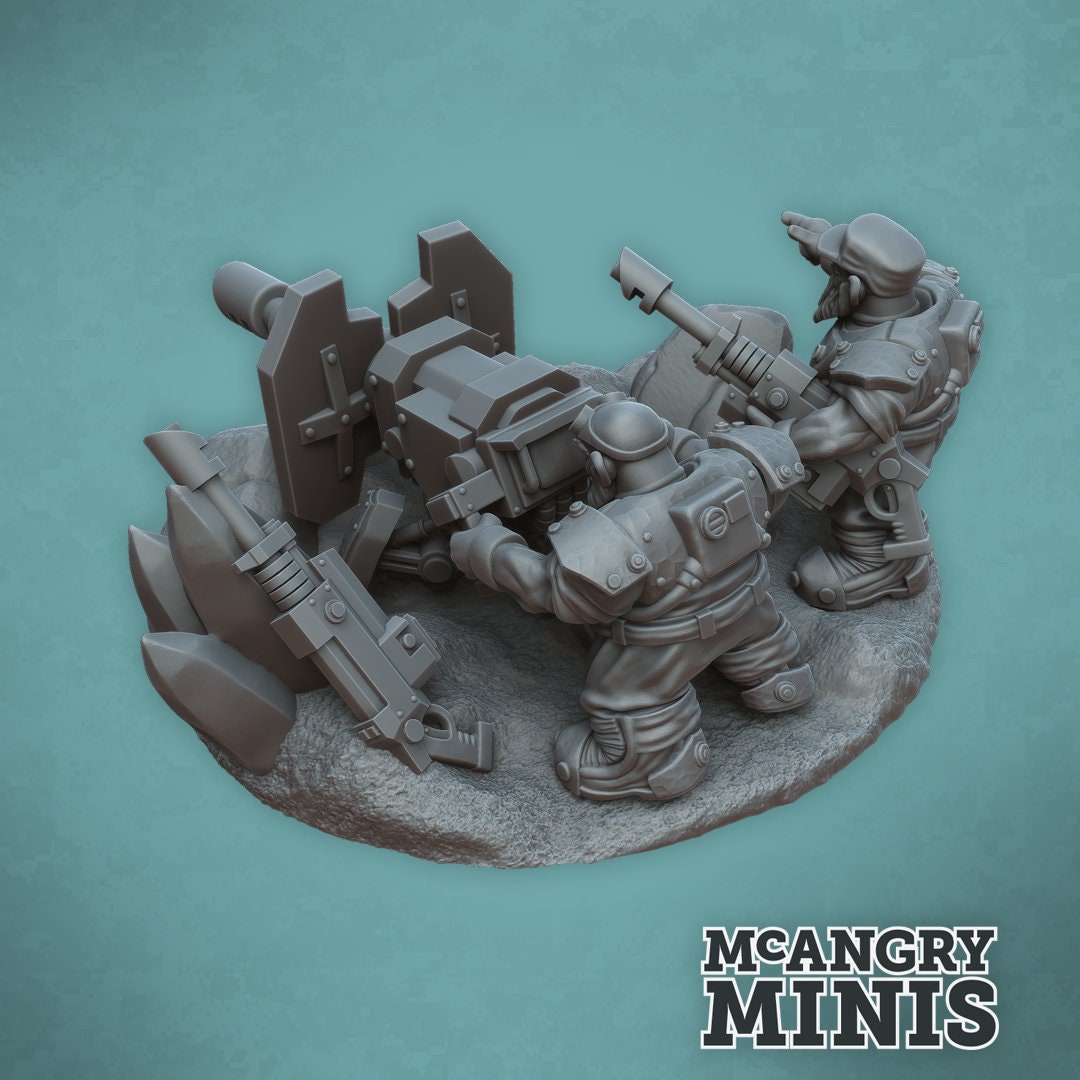 Dwarven Guard Heavy Weapons Teams - Etsy