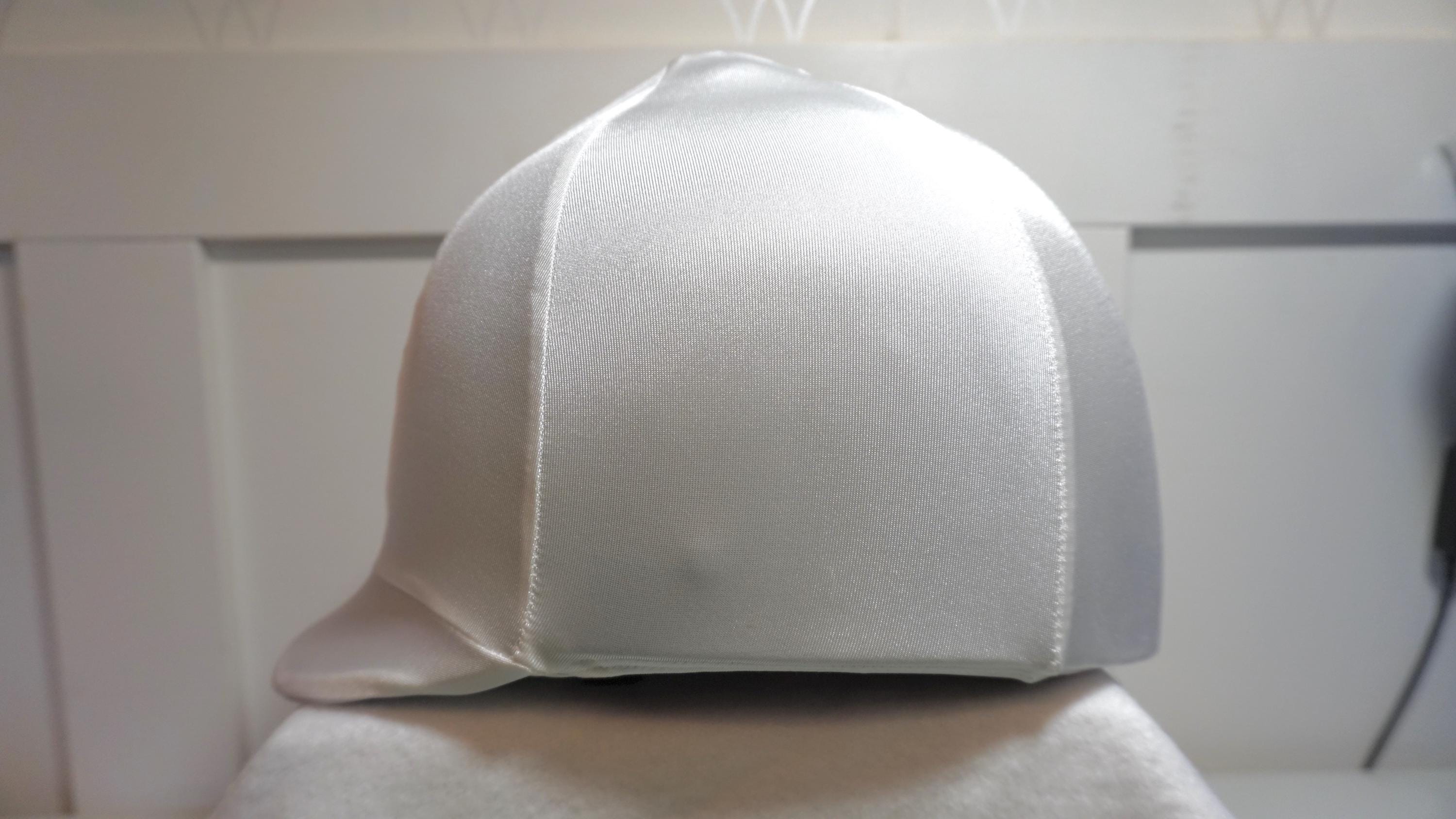 White Helmet Cover / HORSE RIDING Cover / HELMET Cover - Etsy