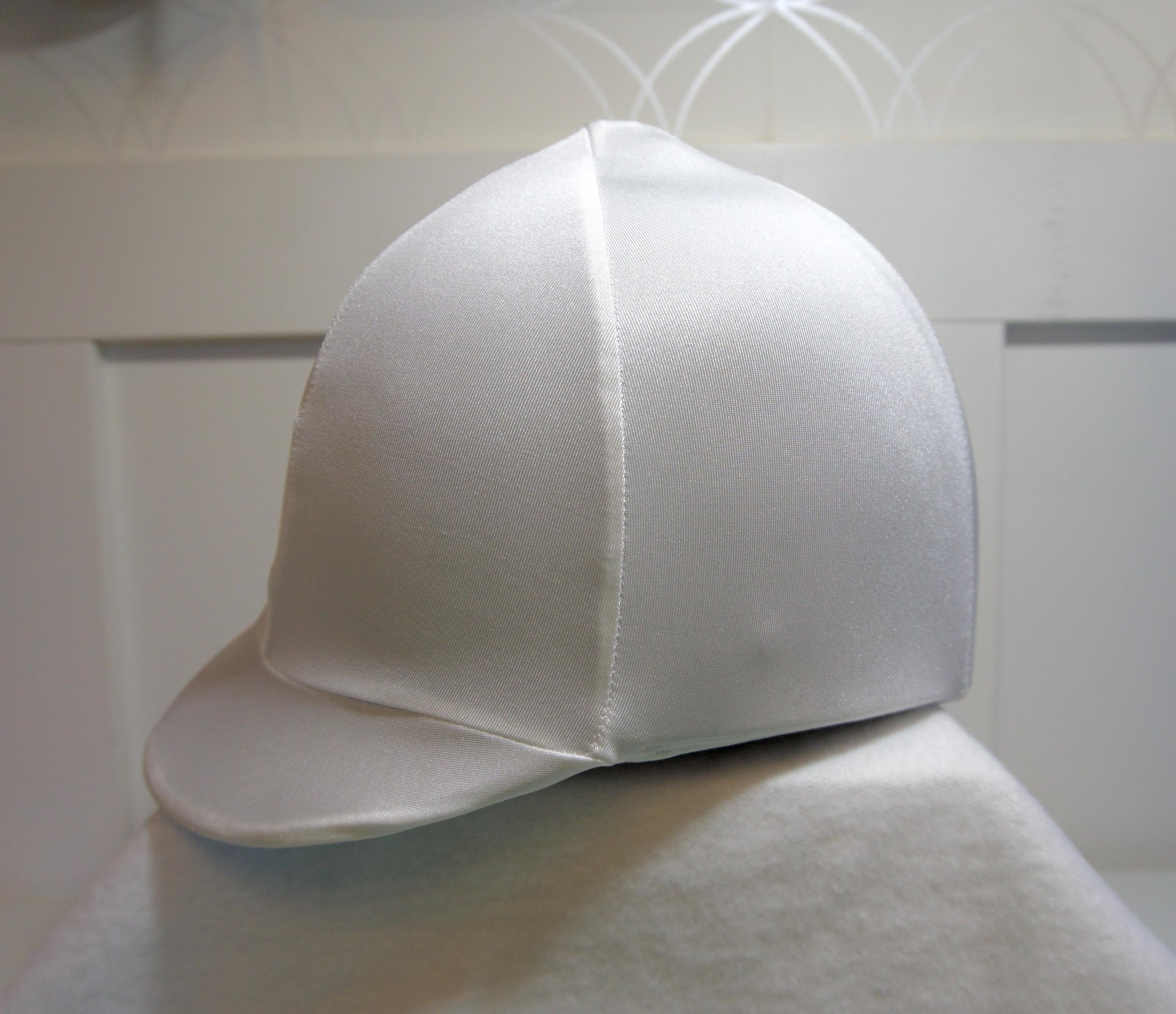 White Helmet Cover / HORSE RIDING Cover / HELMET Cover - Etsy