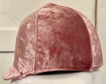 Pink Equestrian Riding Helmet Cover - Etsy
