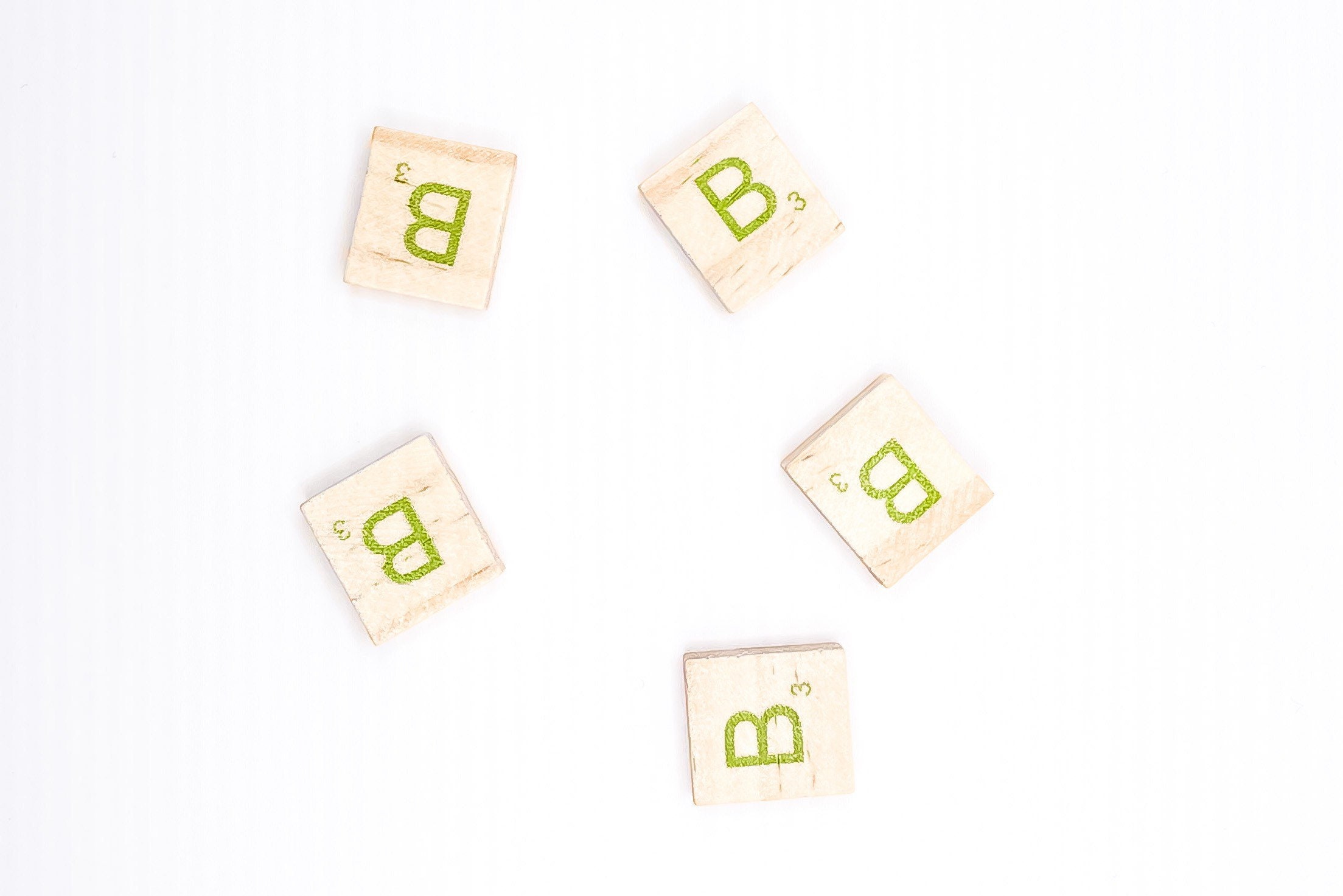 Coloured Scrabble Tiles, Scrabble Tiles, Green Letters, Craft Supplies ...