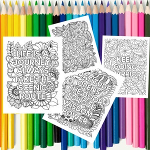 20 Printable Healing Recovery Coloring Pages / Motivational Healing ...