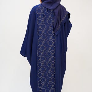 Classic Luxury Farasha Abaya With Embellished Detailing - Etsy
