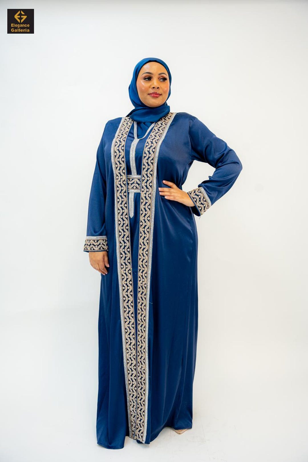 Ashurah Elegant Embellished Abaya With Luxurious Beadwork - Etsy