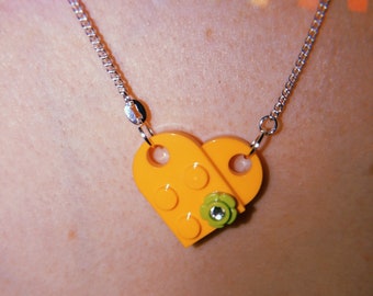 Lego® Heart Necklace - Etsy