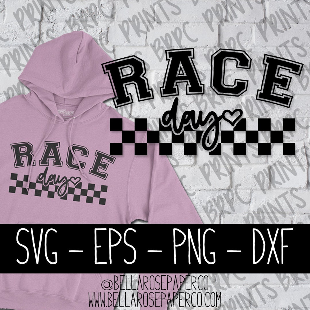 Race Day SVG, Svg Eps Dxf Png, SVG Bundle, for Silhouette, for Cricut ...