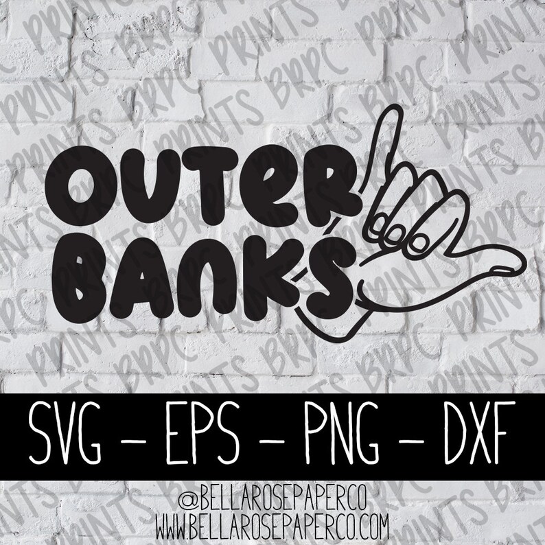 OBX Outer Banks SVG Svg Eps Dxf Png SVG Bundle for - Etsy