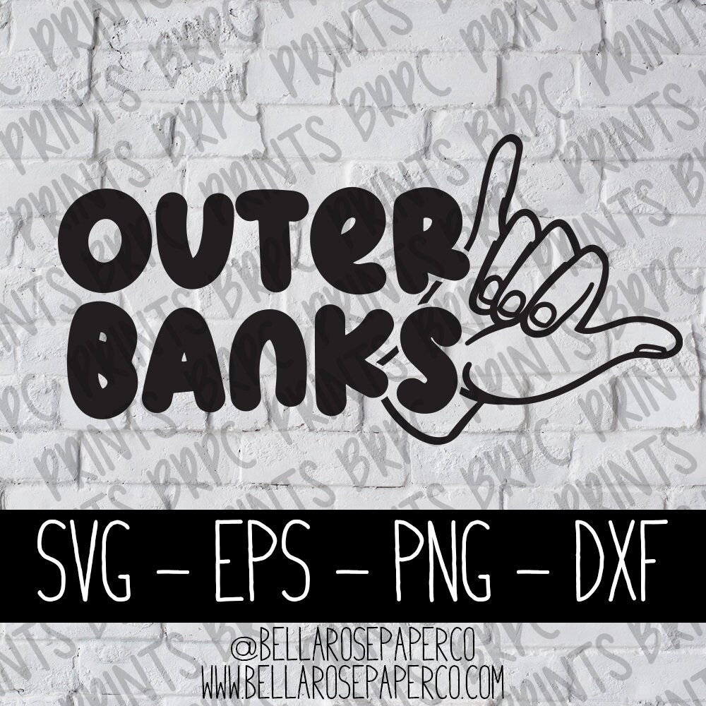 OBX Outer Banks SVG Svg Eps Dxf Png SVG Bundle for - Etsy