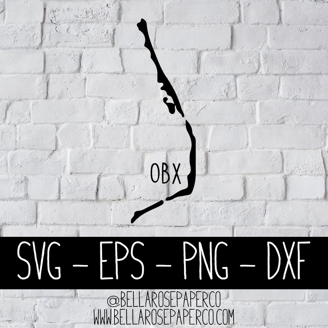 OBX Islands, SVG, Svg Eps Dxf Png, SVG Bundle, for Silhouette, for ...