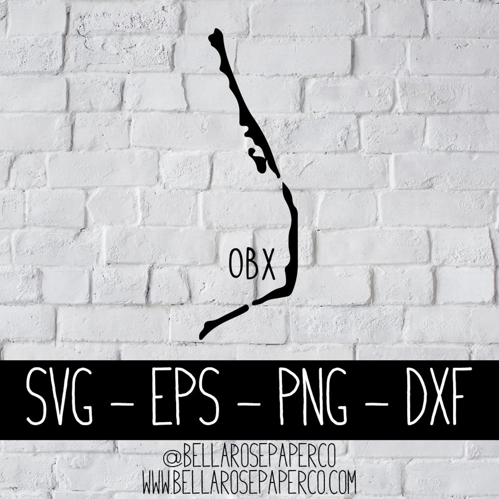 OBX Islands, SVG, Svg Eps Dxf Png, SVG Bundle, for Silhouette, for ...