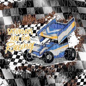 Sprint Car Dirt Track Racing 20oz Skinny Tumbler Digital Design for ...