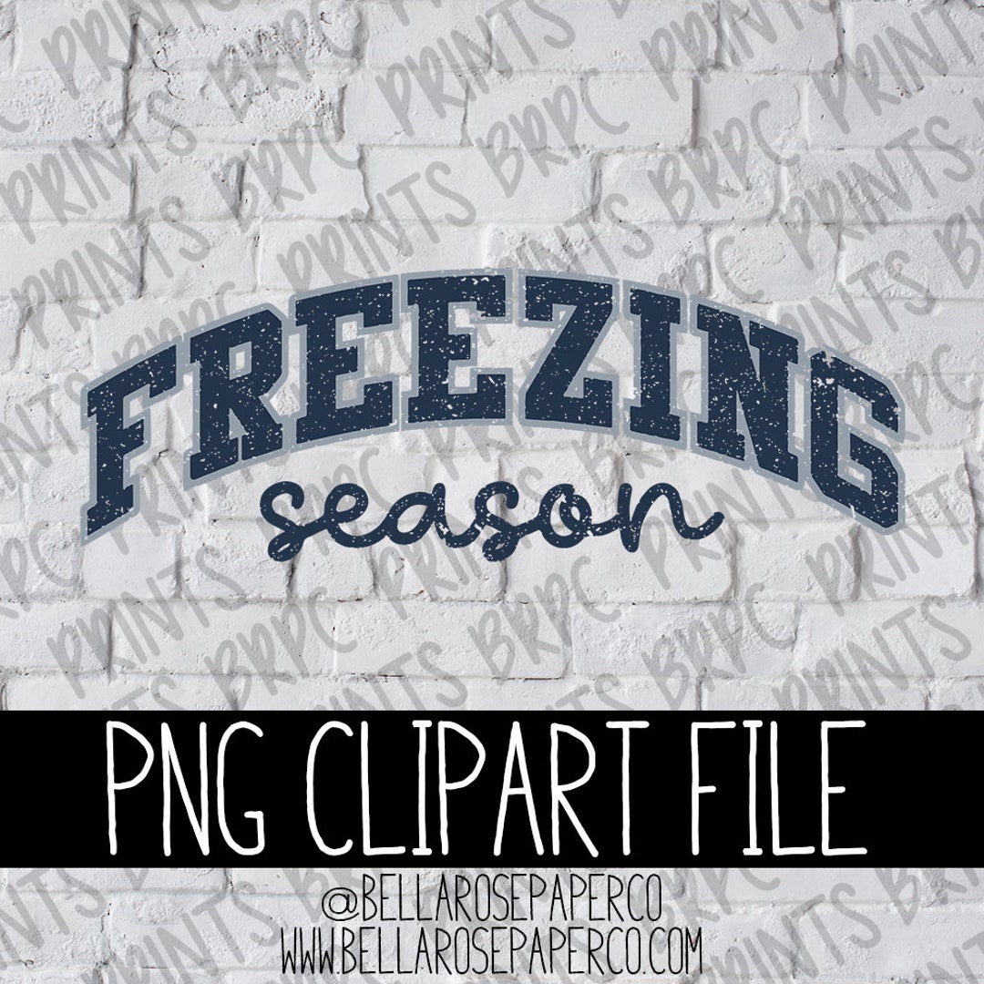 Freezing Season PNG, DTF Png, Clipart Bundle, for Silhouette, for ...