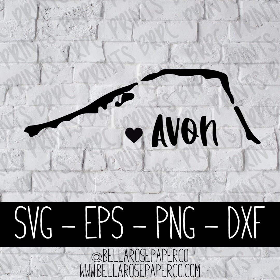 Avon OBX, SVG, Svg Eps Dxf Png, SVG Bundle, for Silhouette, for Cricut ...