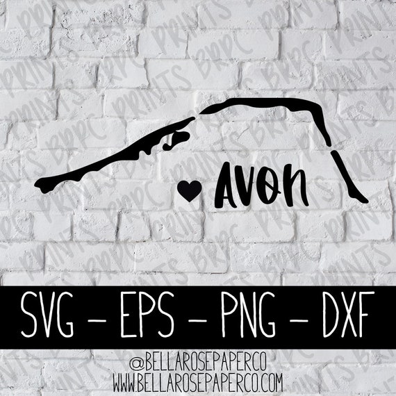 Avon OBX SVG Svg Eps Dxf Png SVG Bundle for Silhouette - Etsy