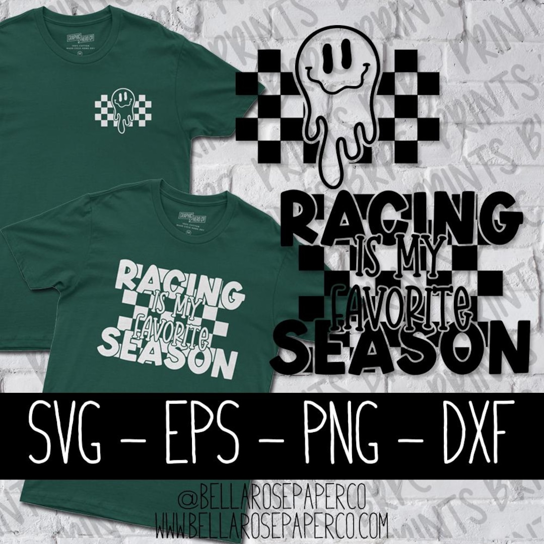 Racing is My Favorite Season SVG, Svg Eps Dxf Png, SVG Bundle, for ...