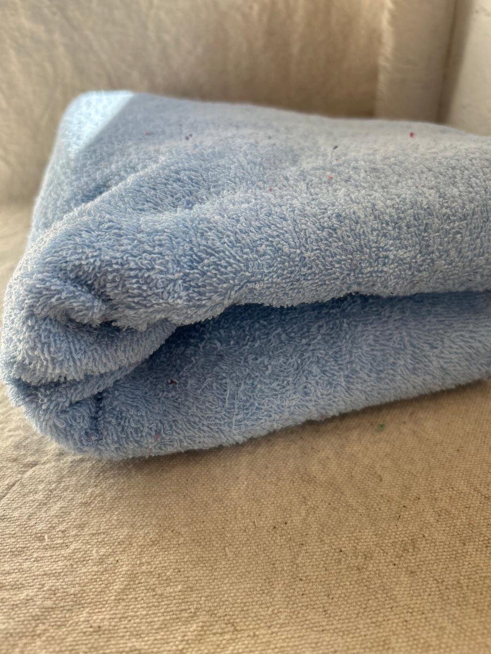 100% Cotton Terry Towel Fabric by the Half Yard 12 Oz Absorbent Loop ...