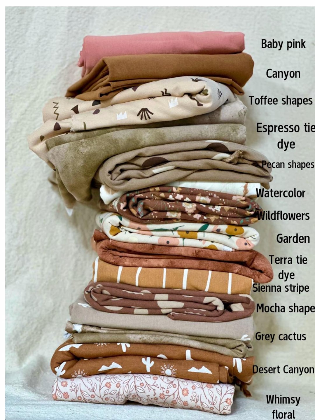 Bamboo/organic Cotton Blend French Terry Fabric Soft Sustainable ...