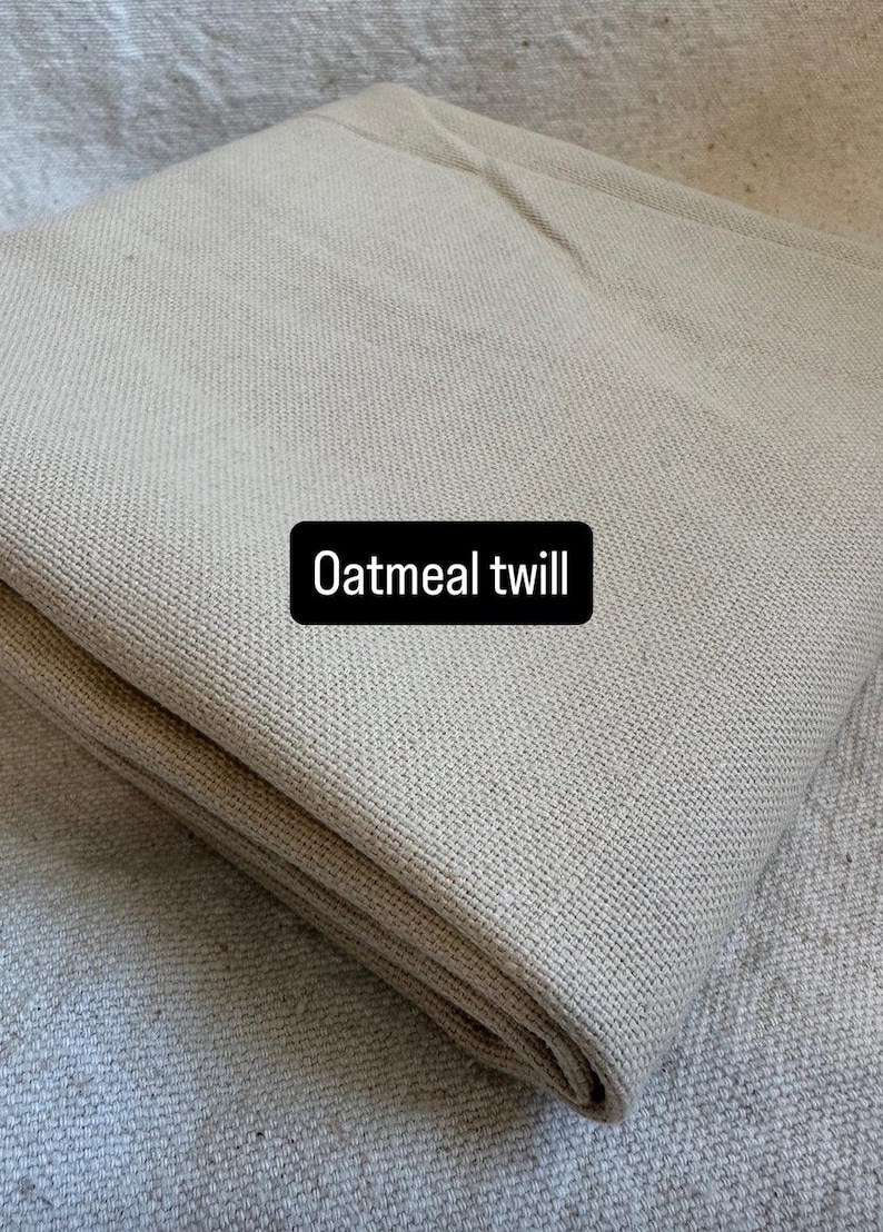 Heavyweight Cotton Canvas Fabric by the Half Yard Durable Utility Cloth ...