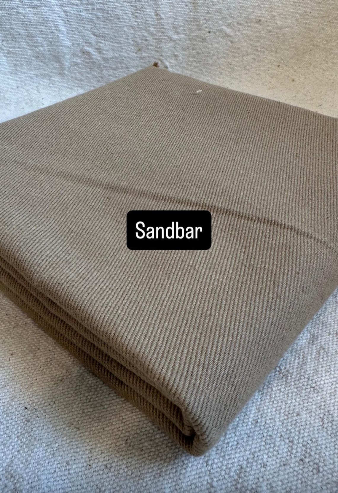 Heavyweight Cotton Canvas Fabric by the Half Yard Durable Utility Cloth ...