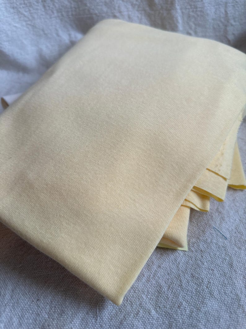 1x1 Rib Knit Fabric by the Half Yard 100% Cotton USA Milled Soft ...