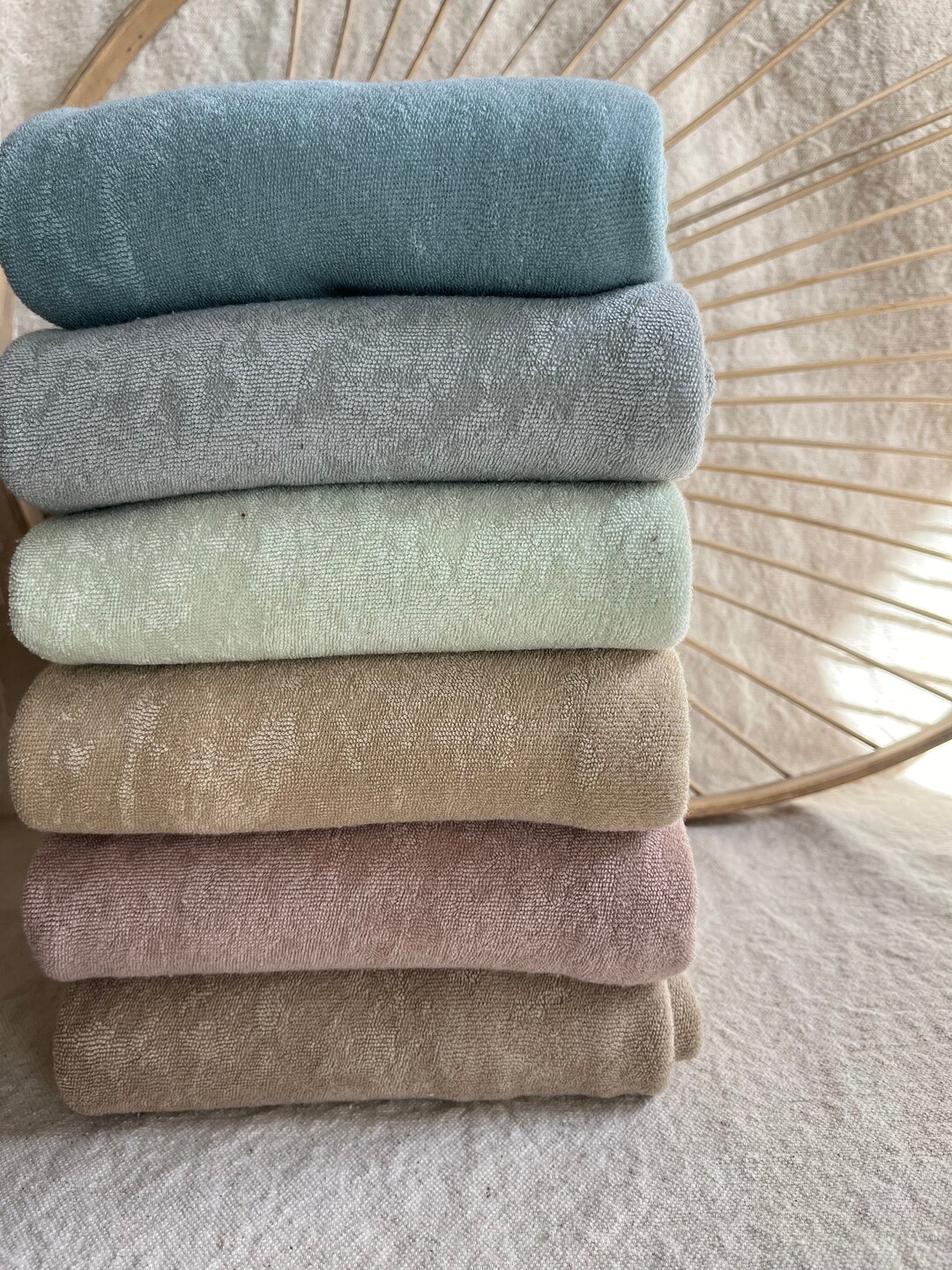 100% Organic Cotton Sponge Knit Terry - Etsy