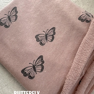 Cotton Blend Large Loop French Terry Fabric Soft Absorbent Knit ...