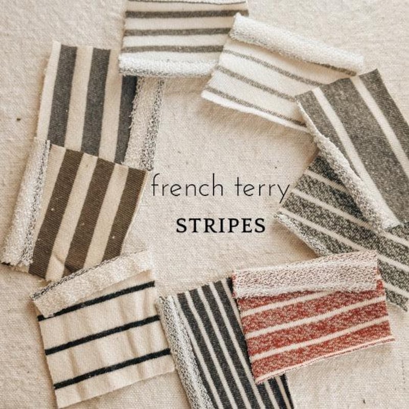 French Stripe Fabric - Etsy