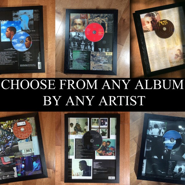 Custom Album Plaque - Etsy