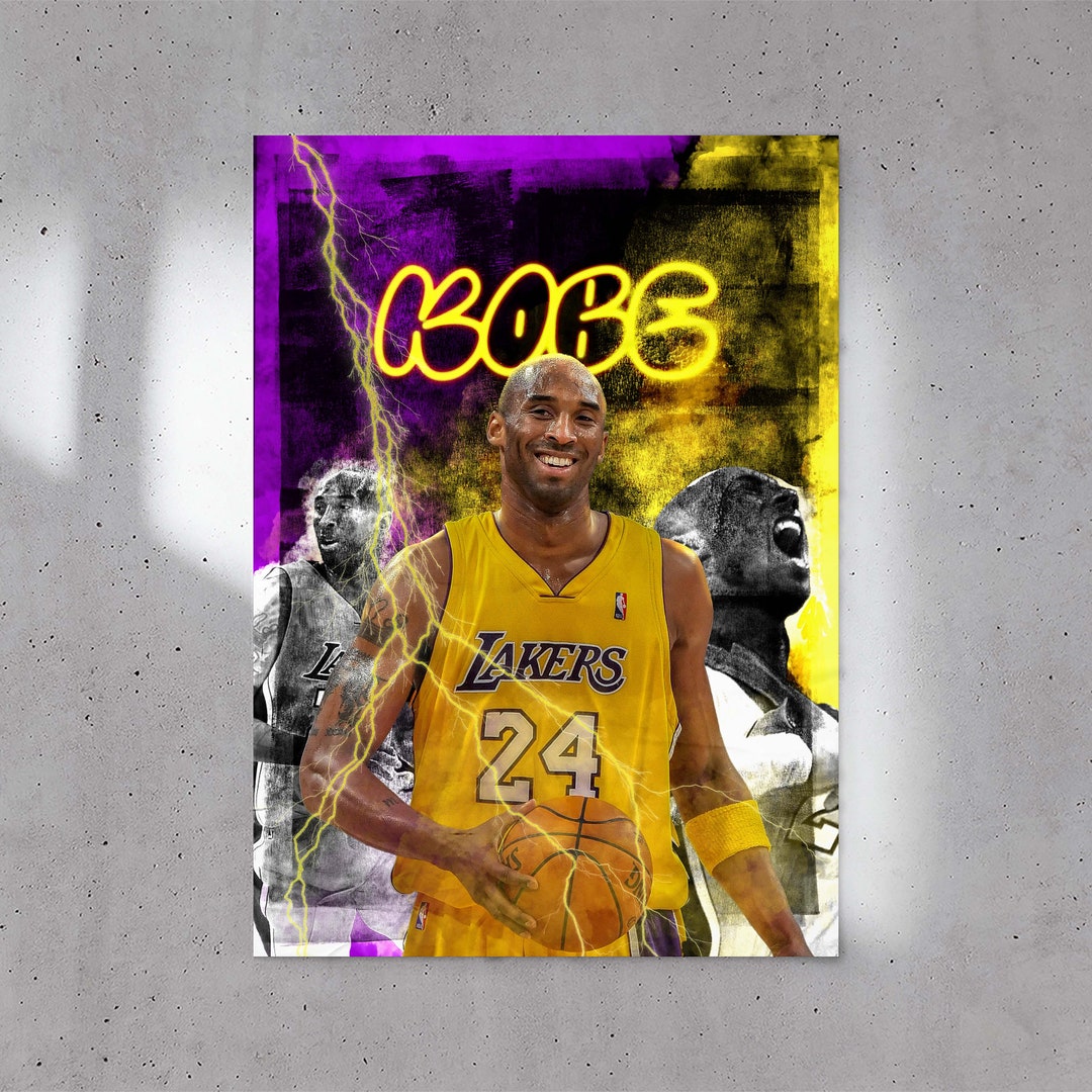 Kobe Bryant "kobe" Poster - Home Decor|wall Art|basketball|sports ...