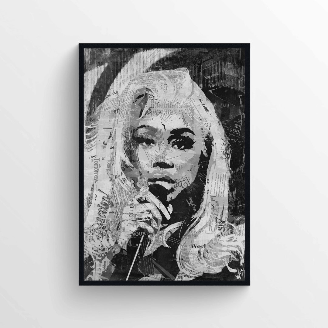 SZA Collage Poster - [DIGITAL DOWNLOAD] Home Decor|wall Art|hip Hop/rap ...