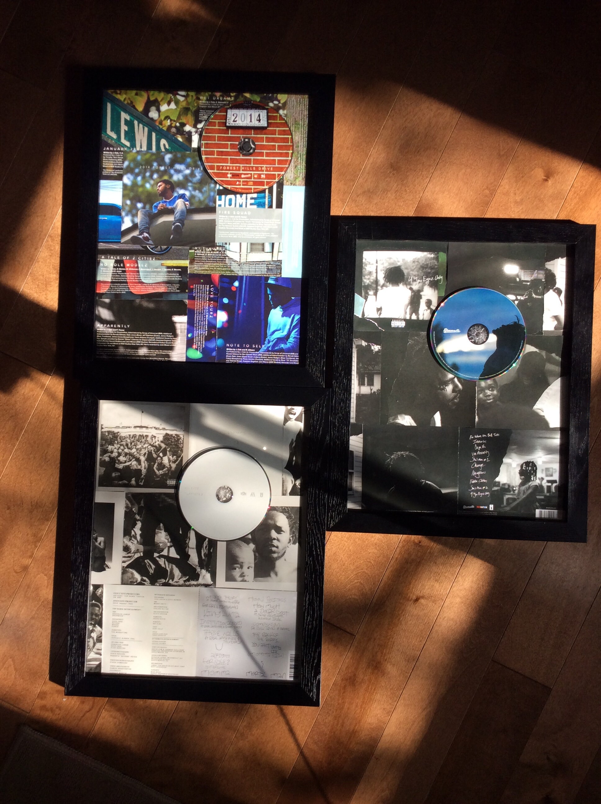 Kendrick Lamar - Good Kid, M.a.a.d City (GKMC) Framed Album Plaque ...