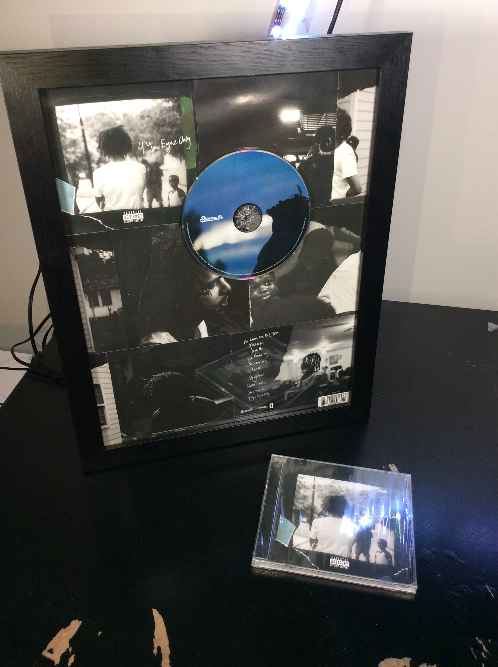 J. Cole 4 Your Eyez Only 4YEO Framed Album | Etsy