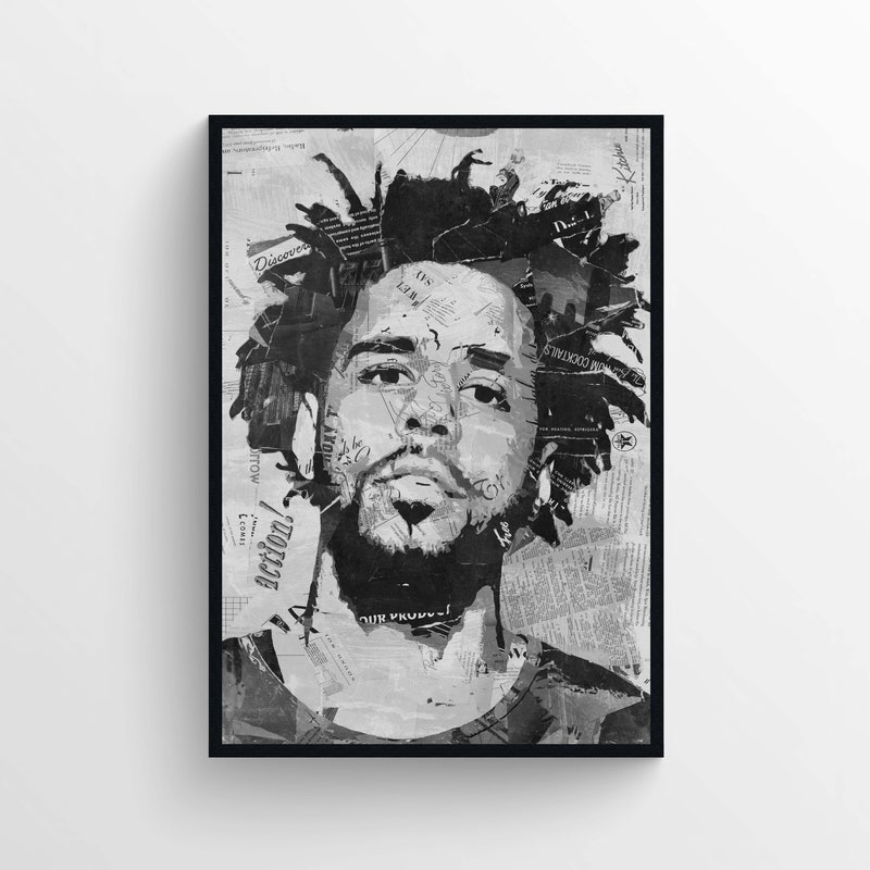 J Cole Poster - Etsy