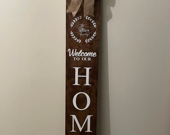 Rustic Welcome Sign - Etsy