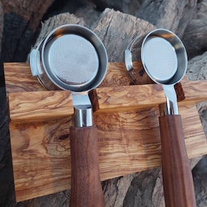 Portafilter Holder - Portafilter Wall Rack ( Custom Engraving ) - Etsy