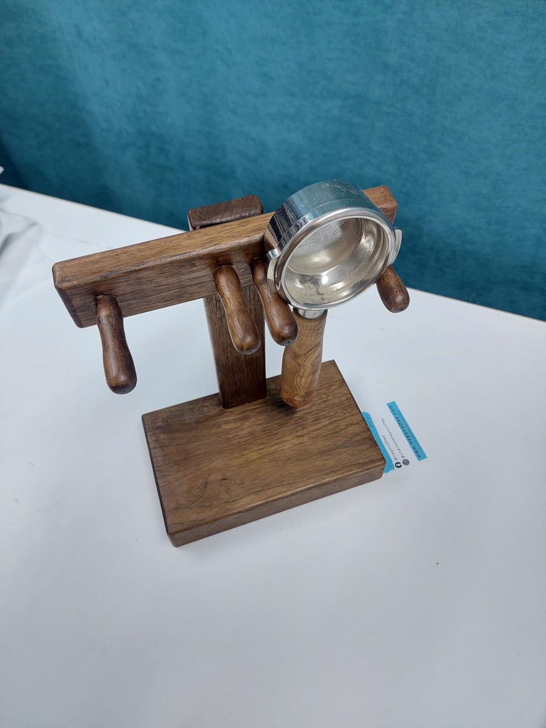 Walnut Portafilter Rack , Custom Work - Etsy