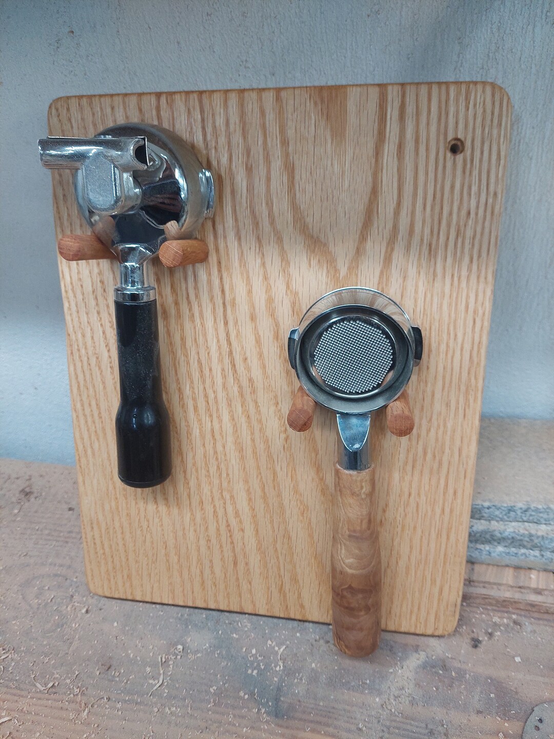 Portafilter Holder - Portafilter Wall Rack Custom Engraved - Etsy