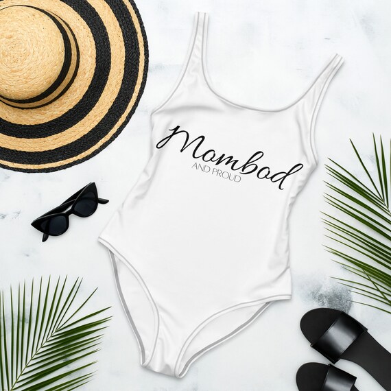 Swimsuit For Mom Mombod Proud Mom Body Every Body Is Etsy